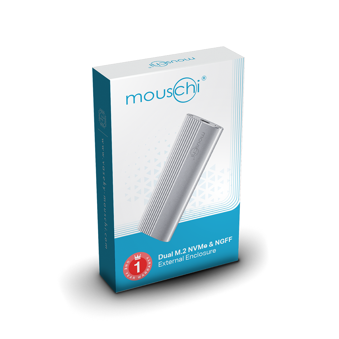 Mouschi M.2 Nvme Type-C 3.2 External Drive Aluminium – Saving.dk